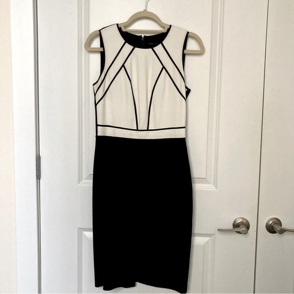 White House Black Market | Dresses | Whbm Graphicbodice Sheath Dress ...